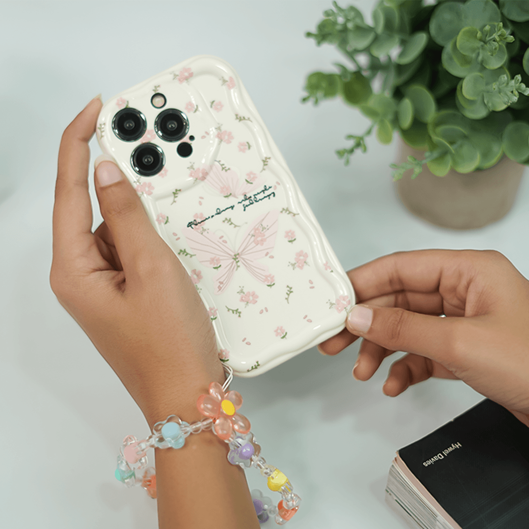 Bloom And Flutter Floral Butterfly Case – Peeperly