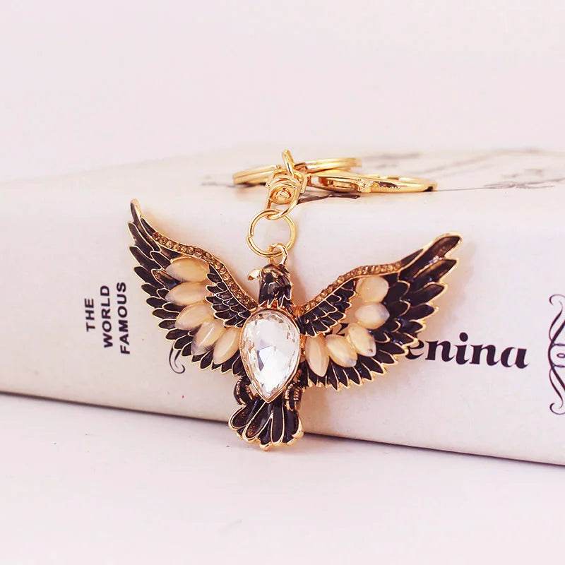 Spread Eagle Bird Wings Keychain – Peeperly