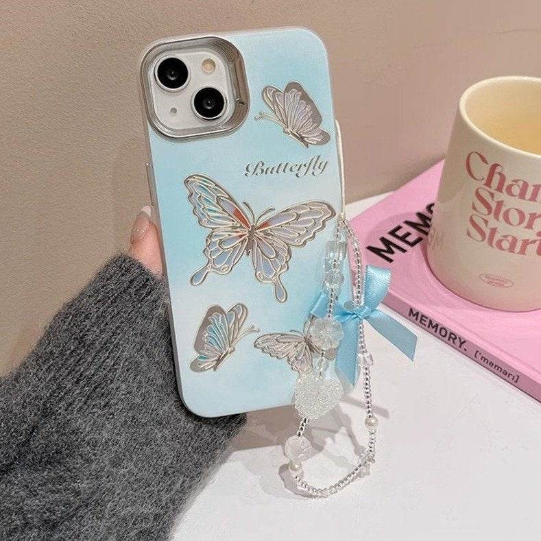 Flutter Laser Gradient Butterfly Case – Peeperly
