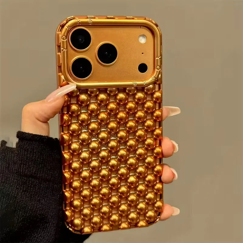 Metallic Bead Luxe Case – Peeperly