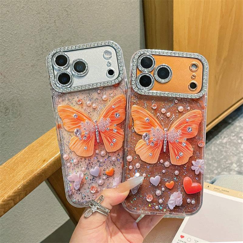 Sparkle Jewel Aesthetic Butterfly Love Case – Peeperly