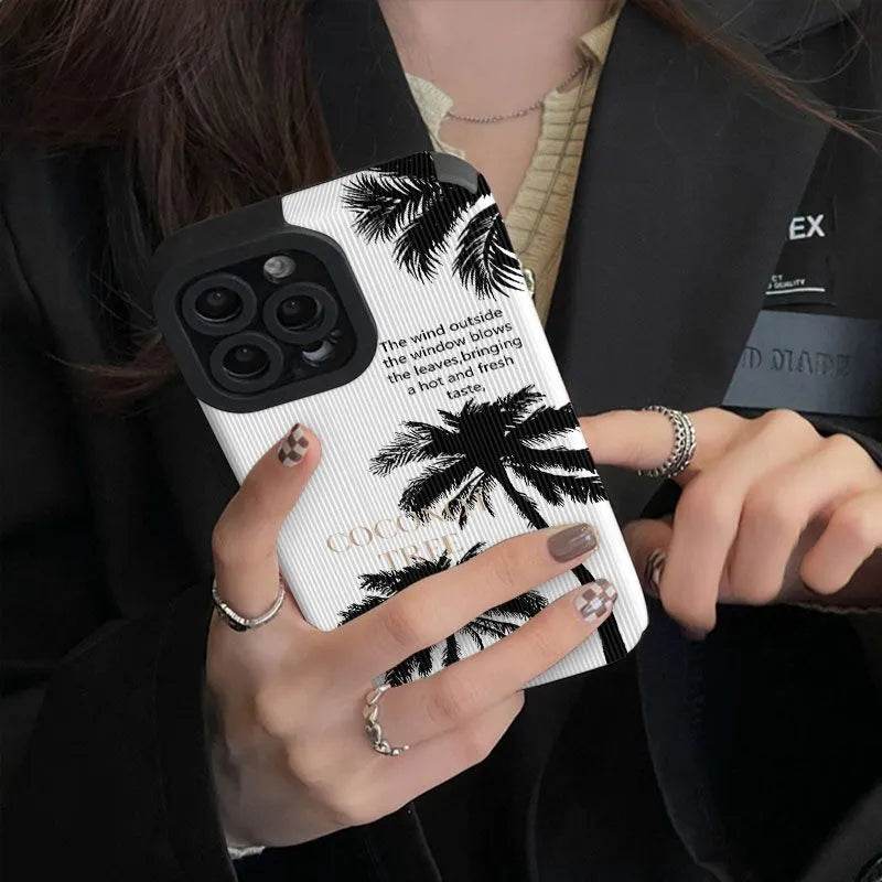 Printed Palm Paradise Phone Case – Peeperly