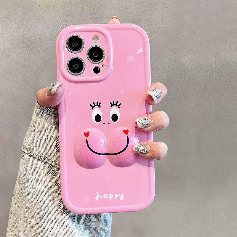 Amiable Big Face Cartoon Case – Peeperly